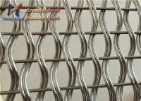 China Ss 304 Architectural Cable Mesh Decorative Window Screen Private Room Twist Crimped for sale