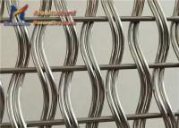 China Ss 304 Architectural Cable Mesh Decorative Window Screen Private Room Twist Crimped for sale