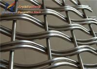 China Ss 304 Architectural Cable Mesh Decorative Window Screen Private Room Twist Crimped for sale