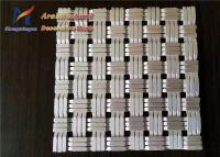 China Three Wires Special Style Architectural Woven Wire Mesh Railing Ceilings Divider for sale