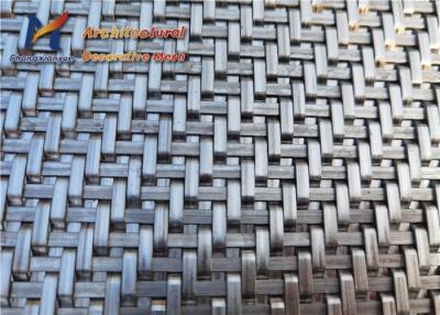 China Upscale Decorative 4m Architecture Metal Mesh Space Partitions Replace Bamboo Weaving for sale