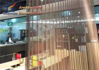 China 0.8mm Decorative Partition Coil Drapery Mesh Foshan Funiture Exhibition Hall Dividers for sale