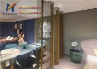 China Wave Type Coil Drapery Mesh Exhibition Hall Metal Dividers Aluminium for sale