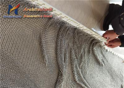 China Ss 316 Chainmail Room Divider Curtains Decorative Wire Mesh Panels for sale