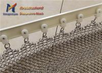 China Ss 304 Industrial Chainmail Curtain Coffee Tea Operation Decorative Wire Mesh Dividers for sale