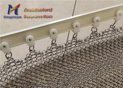 China Ss 304 Industrial Chainmail Curtain Coffee Tea Operation Decorative Wire Mesh Dividers for sale