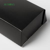 China Waterproof Greaseproof Kraft Take Out Containers PE Coating Food Box 5000 Pcs for sale