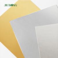 China MDF Square Disposable Cake Board White And Gold Color for sale
