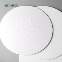 China LFGB Disposable Cake Board Round Pad Golden Drum Cake Plates for sale