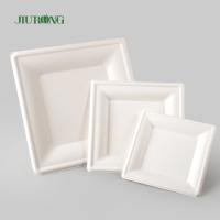 China Biodegradable Disposable Kraft Paper Plate For Party Bulk Custom Print for sale