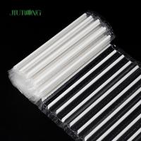China Reusable 8mm Kraft Paper Boba Straws 200mm Biodegradable for Juice Coffee for sale