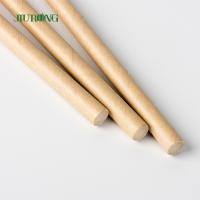 China Biodegradable Paper Straw 135mm Length 6mm Diameter Eco Friendly Drinking Straw for sale