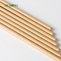 China Biodegradable Paper Straw 135mm Length 6mm Diameter Eco Friendly Drinking Straw for sale