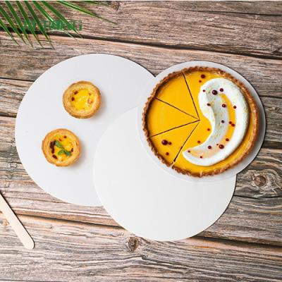 China MDF Disposable Cake Board Masonite Cake Drum For Dessert Shops for sale