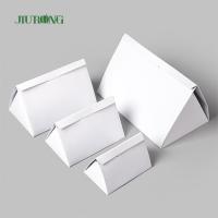 China Disposable Cardboard Catering Food Paper Packaging Box With Lid Window for sale