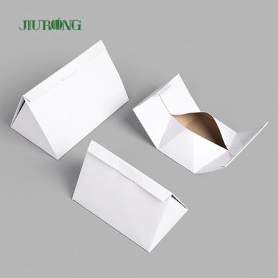 China Disposable Cardboard Catering Food Paper Packaging Box With Lid Window for sale