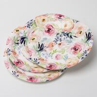 China Embossing Biodegradable Paper Plates Thanksgiving Day Party Supplies Tableware for sale