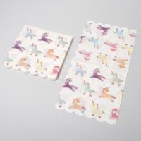 China Custom Unicorn Design Paper Napkin Biodegradable Eco Friendly Party Supplies 33x33cm for sale