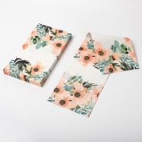 China Custom Printed Fashion Flower Disposable Paper Napkins 33x33cm Wedding Party Supplies for sale