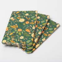 China Eco Friendly Biodegradable Paper Napkins Colorful Flower Design Valentine Day Party 33x33cm for sale