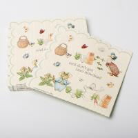 China Eco Friendly Cartoon Paper Napkins 33x33cm Child Birthday Party Supplies Set for sale
