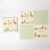 China Eco Friendly Cartoon Paper Napkins 33x33cm Child Birthday Party Supplies Set for sale
