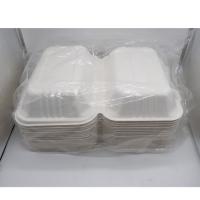 China Bagasse Sugarcane Food Container for sale