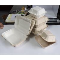 China Bagasse Sugarcane Food Container for sale