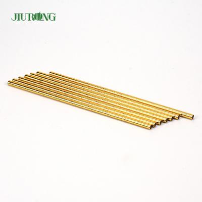 China ODM Compostable Disposable Biodegradable Paper Straws For Smoothies for sale