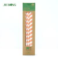 China Biodegradable Food Grade Paper Straws 4.6x150mm Eco Friendly Custom Logo OEM for sale