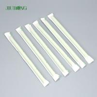 China Jiurong Food Grade Biodegradable Paper Straws 6mm x 197mm Eco Friendly Christmas for sale