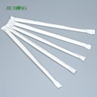 China Eco Friendly Biodegradable Paper Straw 7.75 inch 200mm Compostable Drinking Straws for sale