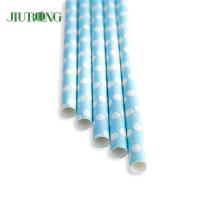 China Restaurant Kraft Eco Friendly Paper Straws Biodegradable 12*230mm for sale