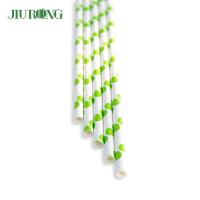 China Restaurant Kraft Eco Friendly Paper Straws Biodegradable 12*230mm for sale