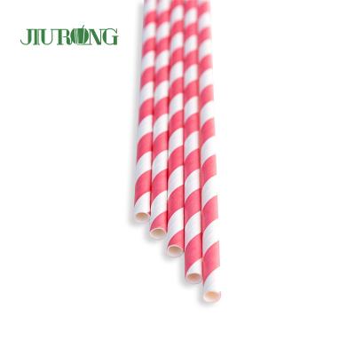 China Biodegradable Paper Straw Straight Tube Kraft Food Grade 6mm 197mm Custom Size for sale