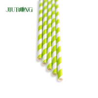China Biodegradable Paper Straw Straight Tube Kraft Food Grade 6mm 197mm Custom Size for sale
