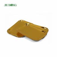 China Birthday Party Biodegradable Paper Plates Disposable 300mm Length for sale
