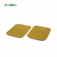 China Jiurong Custom Printed Biodegradable Paper Plates ISO9001 Approved for sale