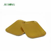 China Jiurong Custom Printed Biodegradable Paper Plates ISO9001 Approved for sale