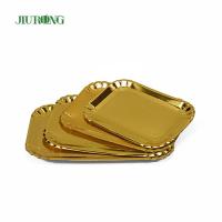 China Jiurong Custom Printed Biodegradable Paper Plates ISO9001 Approved for sale