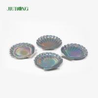 China Disposable Bamboo Biodegradable Paper Plates Recyclable round dia 23cm for sale