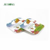 China Biodegradable Sugarcane Bagasse Plate with UV Coating Food Grade 7 Inch for sale