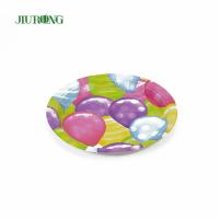 China Food Grade Biodegradable Paper Plates 9 inch 30cm Disposable Sugarcane Bagasse Dish for sale