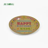 China Food Grade Biodegradable Paper Plates 9 inch 30cm Disposable Sugarcane Bagasse Dish for sale