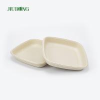 China Bagasse Takeaway Disposable Sugarcane Paper Plates Biodegradable for sale