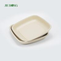 China Bagasse Takeaway Disposable Sugarcane Paper Plates Biodegradable for sale