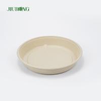 China Custom Eco Friendly Disposable Sugarcane Bagasse Food Container Hamburger Tray 100% Biodegradable for sale