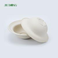 China 155mm Sugarcane Food Container Biodegradable Eco Friendly Disposable Bowls for sale