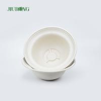 China 155mm Sugarcane Food Container Biodegradable Eco Friendly Disposable Bowls for sale