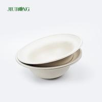 China 155mm Sugarcane Food Container Biodegradable Eco Friendly Disposable Bowls for sale